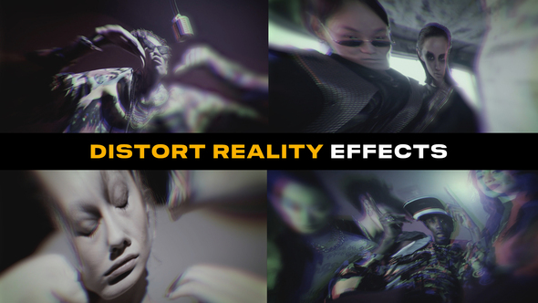 Distort Reality Effects | After Effects, After Effects Project Files