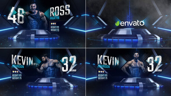 Gym Fitness Opener, After Effects Project Files | VideoHive