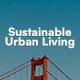 Sustainable Living - Conference PowerPoint Template, Presentation Templates