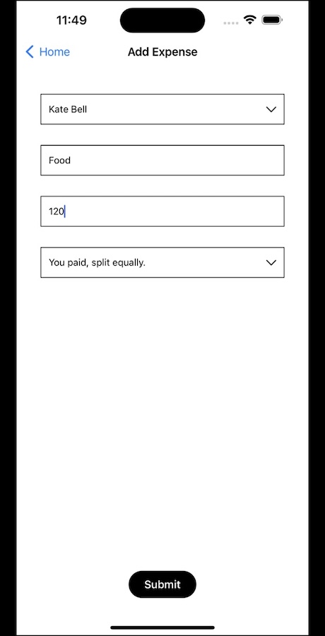 SplitBill iOS Template - Expense Tracking Made Easy by knobapps ...