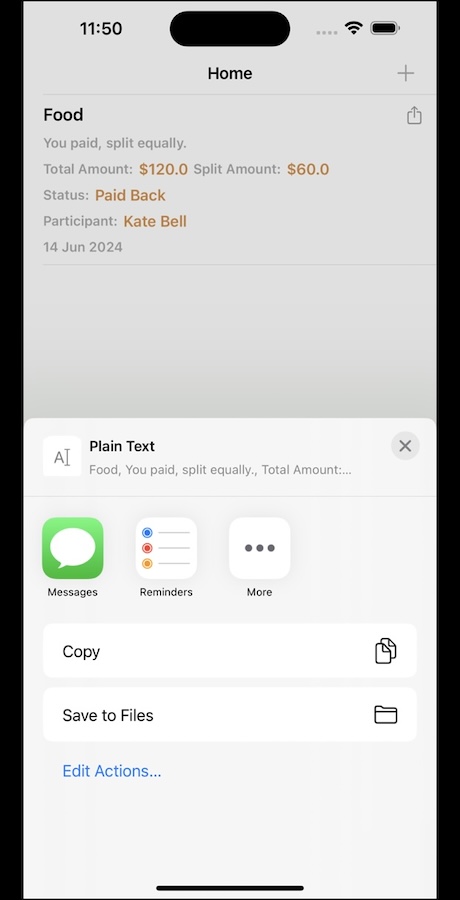 SplitBill iOS Template - Expense Tracking Made Easy by knobapps ...