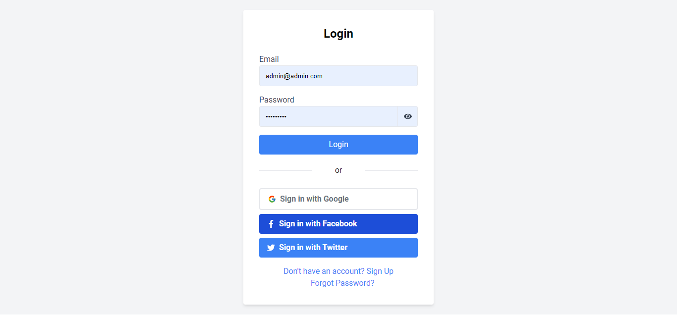 React Authentication Sign in & Sign up Form Script by Designcollection