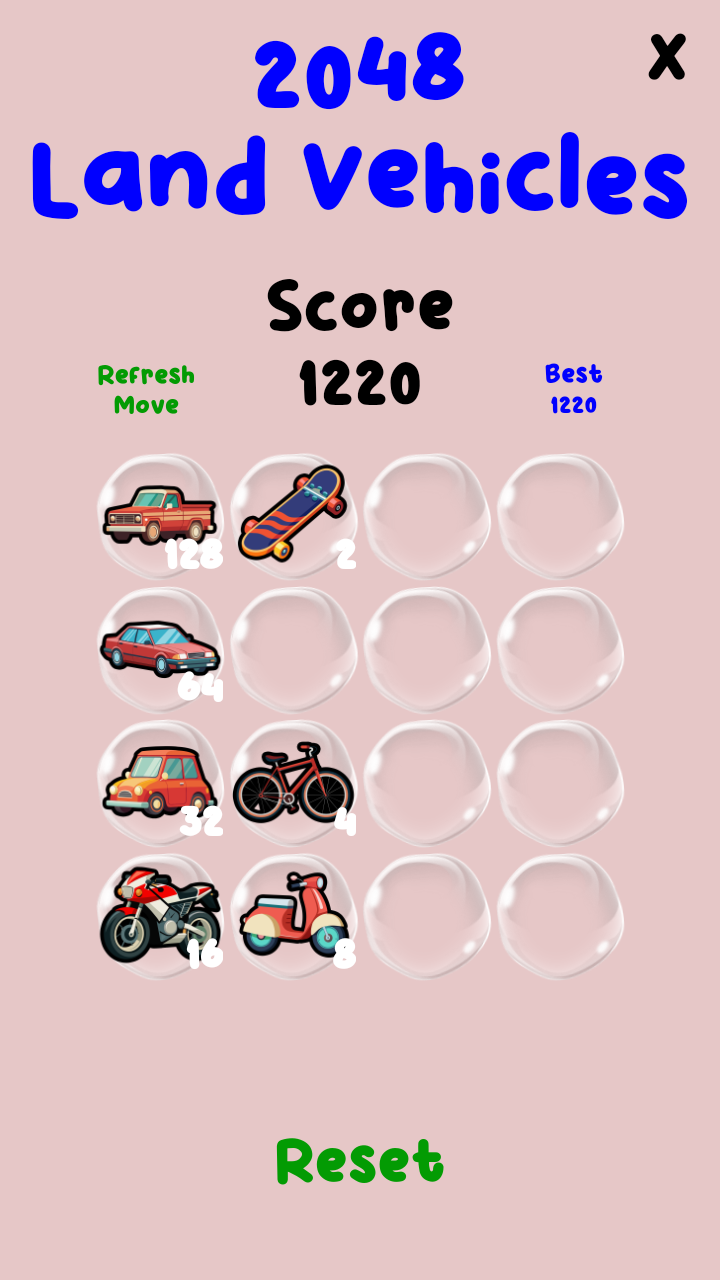 2048 Land Vehicles by furkangame | CodeCanyon