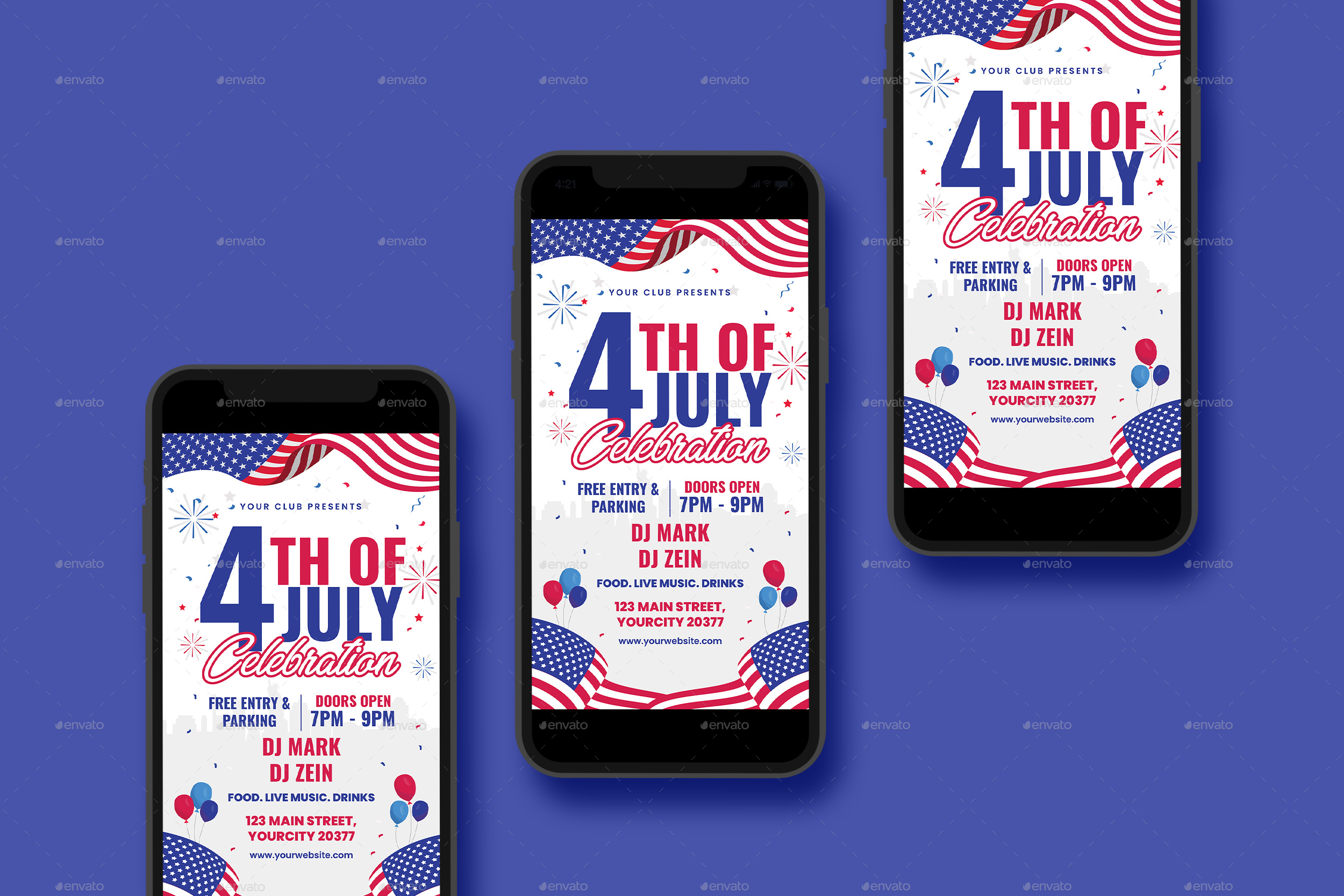 4th of July Flyer, Print Templates | GraphicRiver