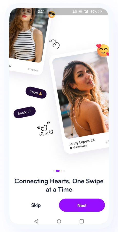 GoMeet - Complete Social Dating Mobile App | Online Dating | Match ...