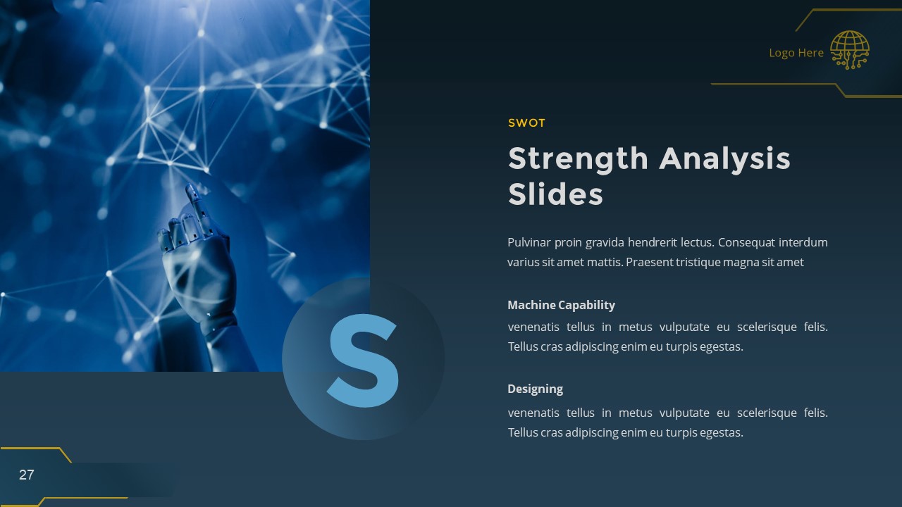 TECHNISCENT - Technology PowerPoint Template, Presentation Templates