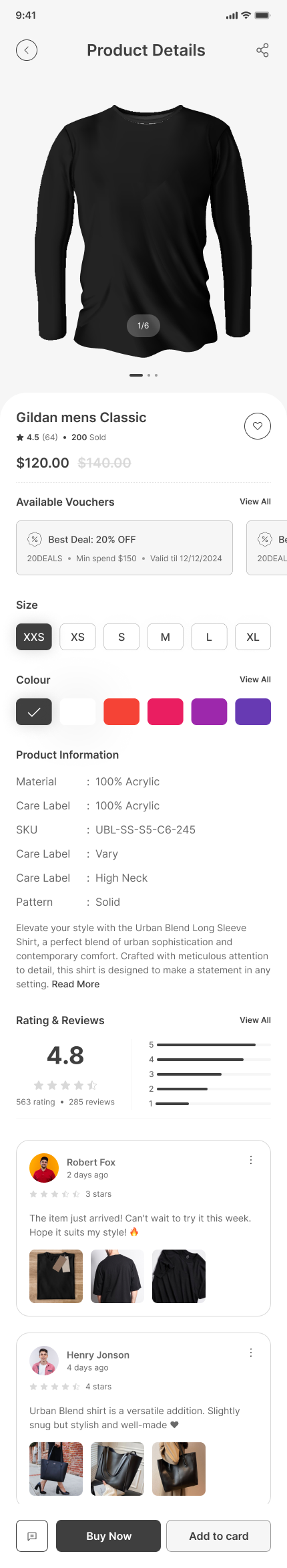 ClickMart - eCommerce App UI Kit by pixelaxis | ThemeForest