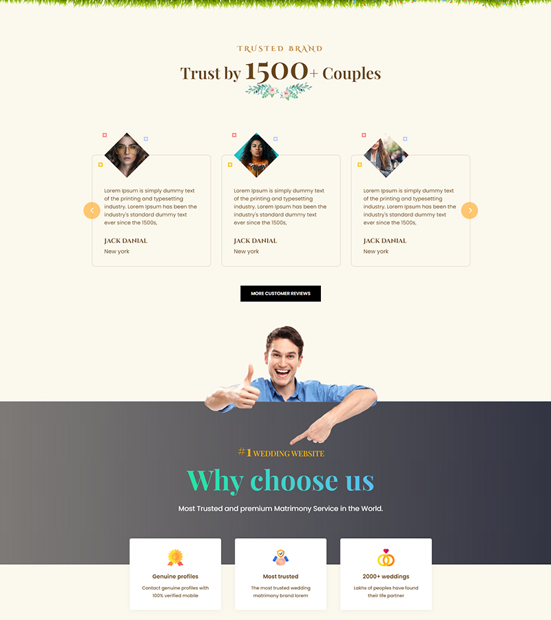 Matrimo | Wedding HTML5 Template by rn53themes | ThemeForest