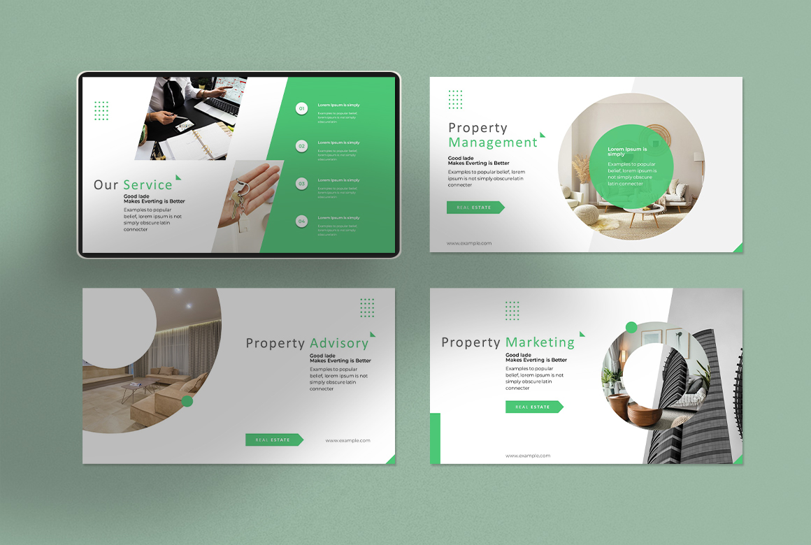 Real Estate PowerPoint Presentation Template, Presentation Templates