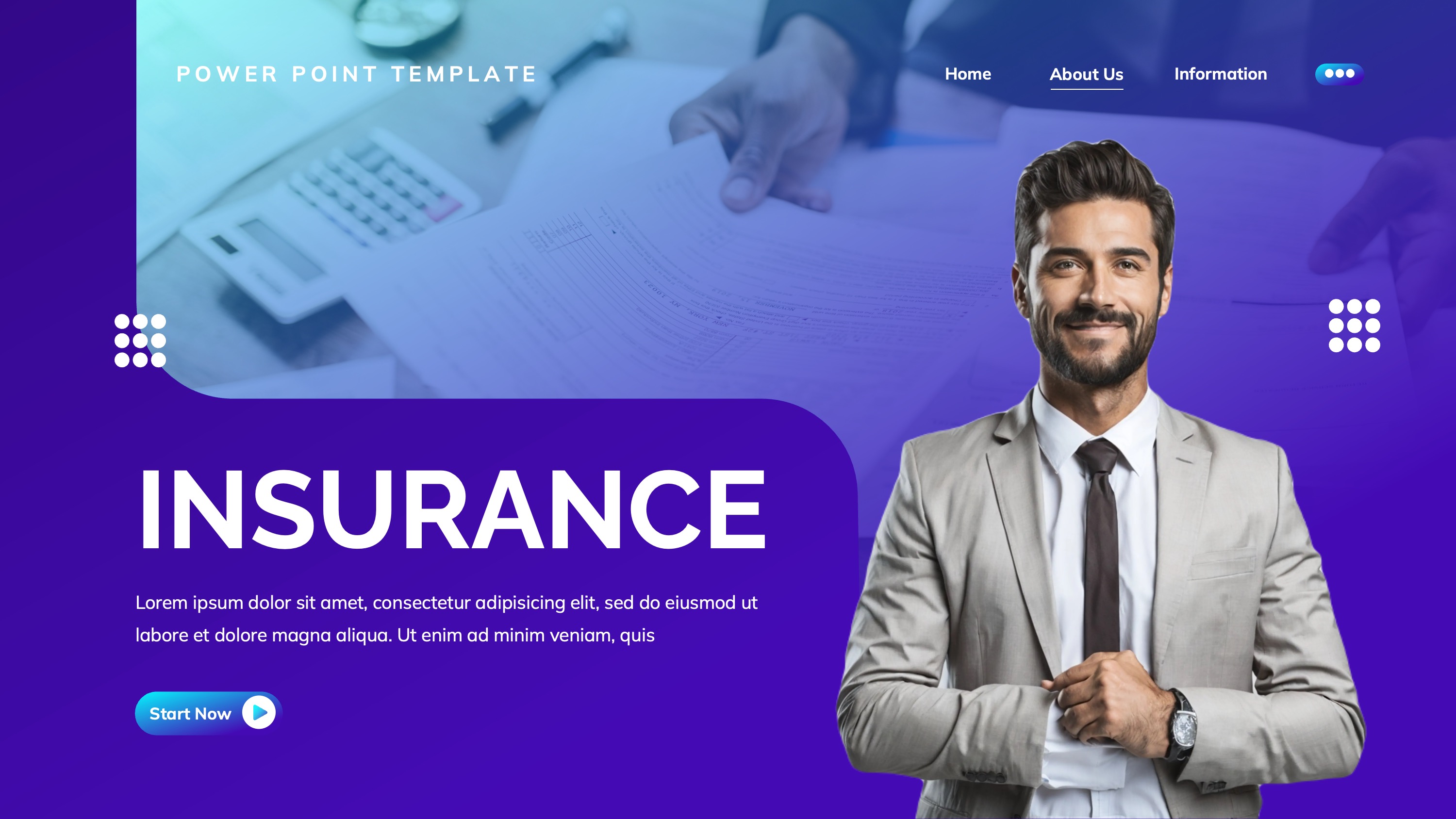Insurance Keynote, Presentation Templates | GraphicRiver