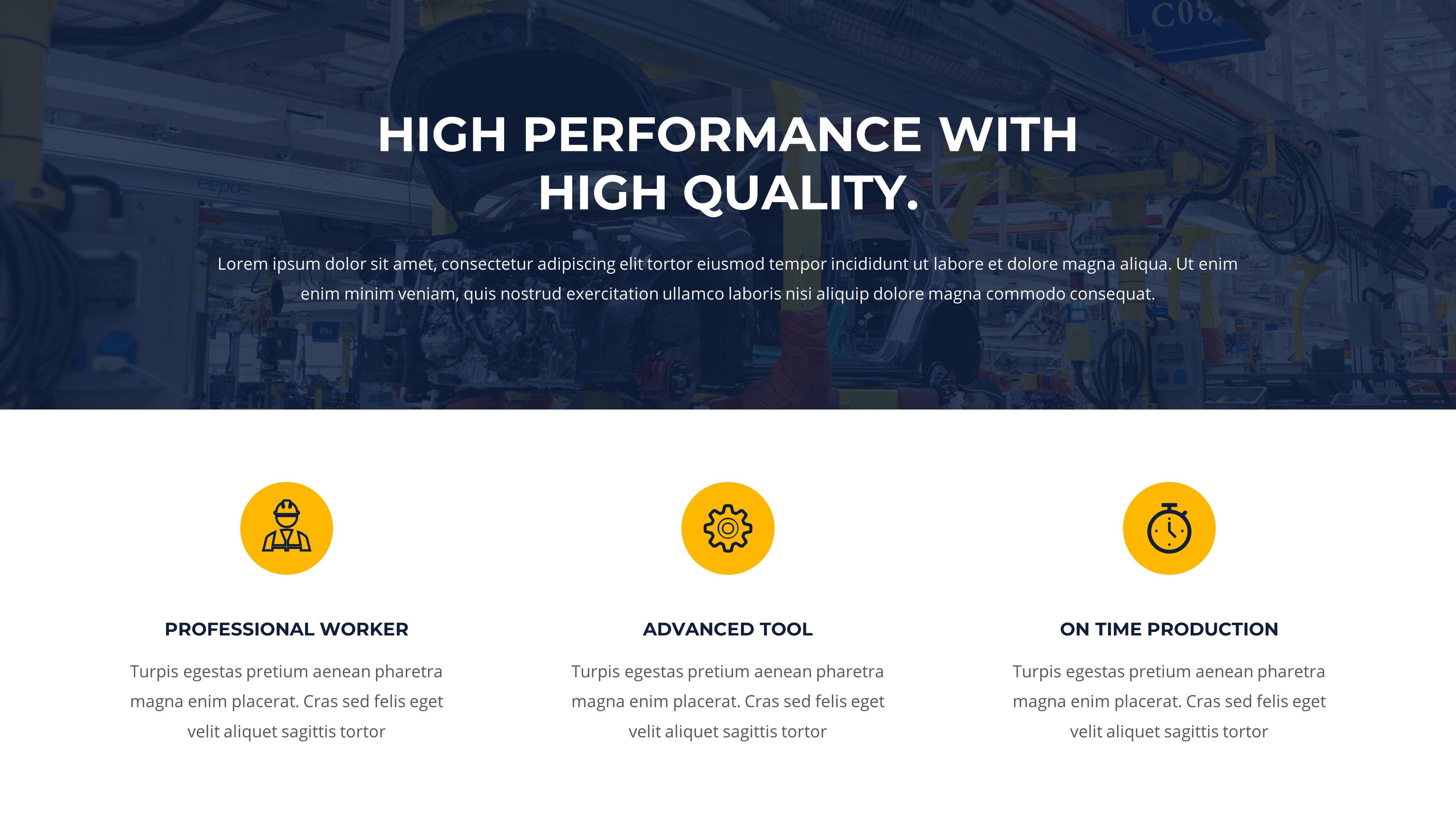 Fabrique - Manufacturing Industry PowerPoint Template, Presentation ...