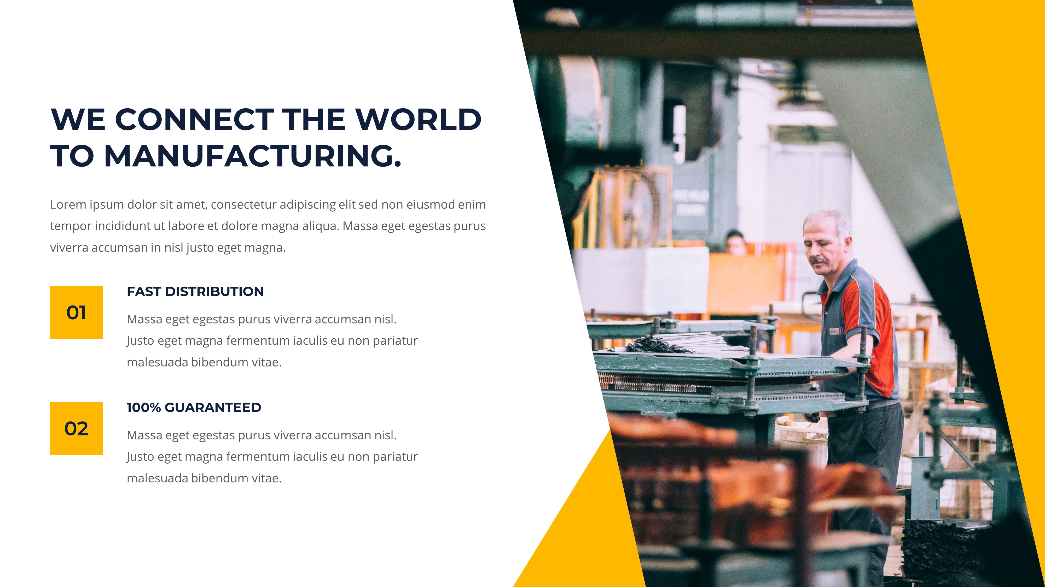 Fabrique - Manufacturing Industry PowerPoint Template, Presentation ...
