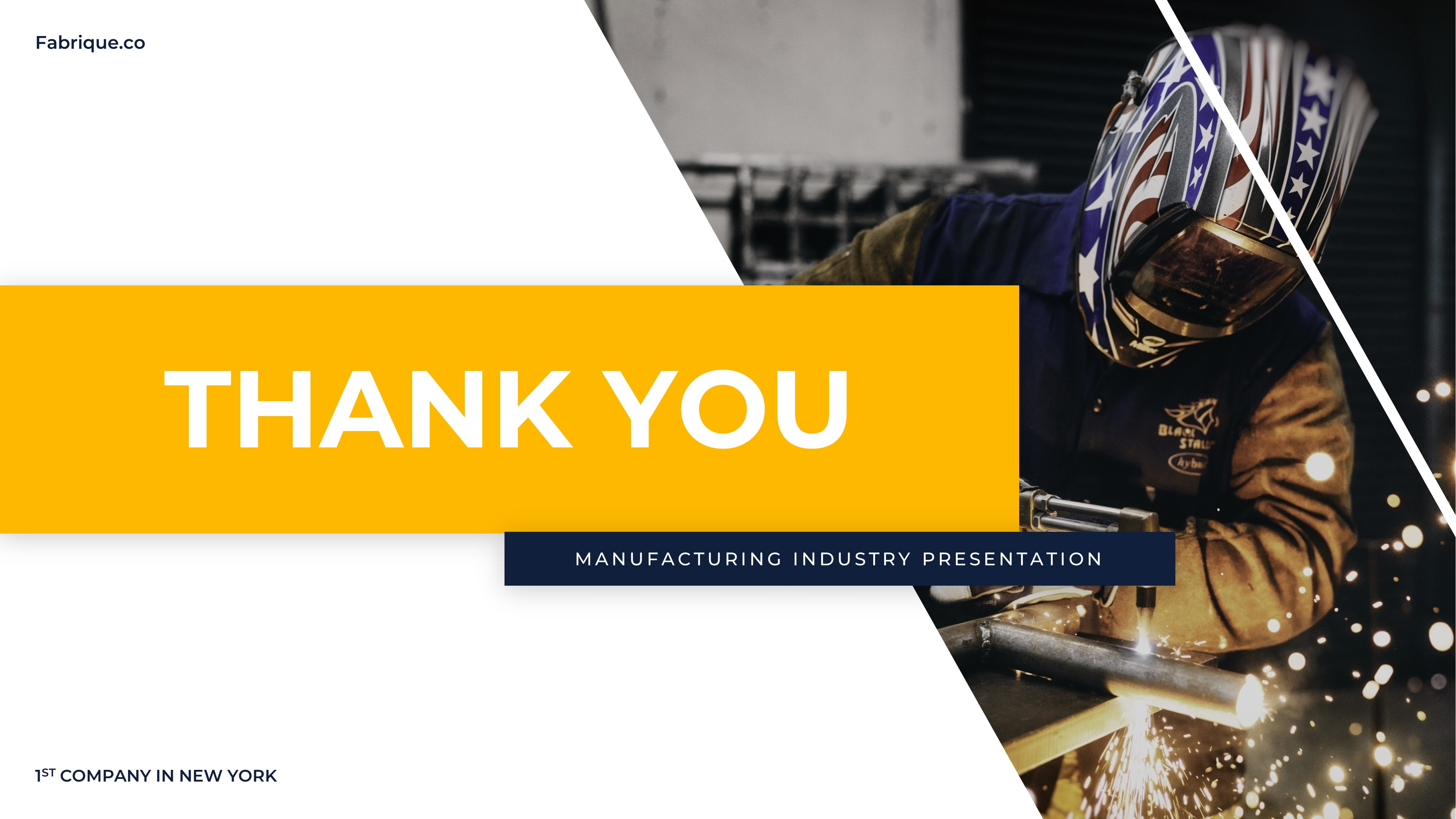 Fabrique - Manufacturing Industry PowerPoint Template, Presentation ...