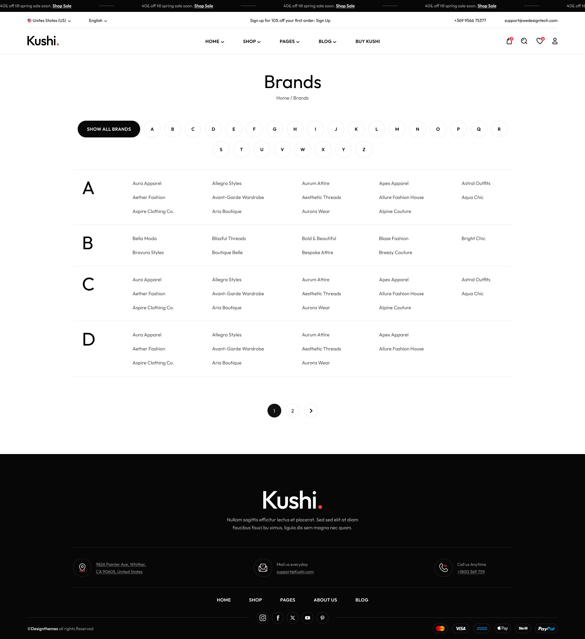 Kushi - Multipurpose eCommerce Figma Template by BuddhaThemes | ThemeForest
