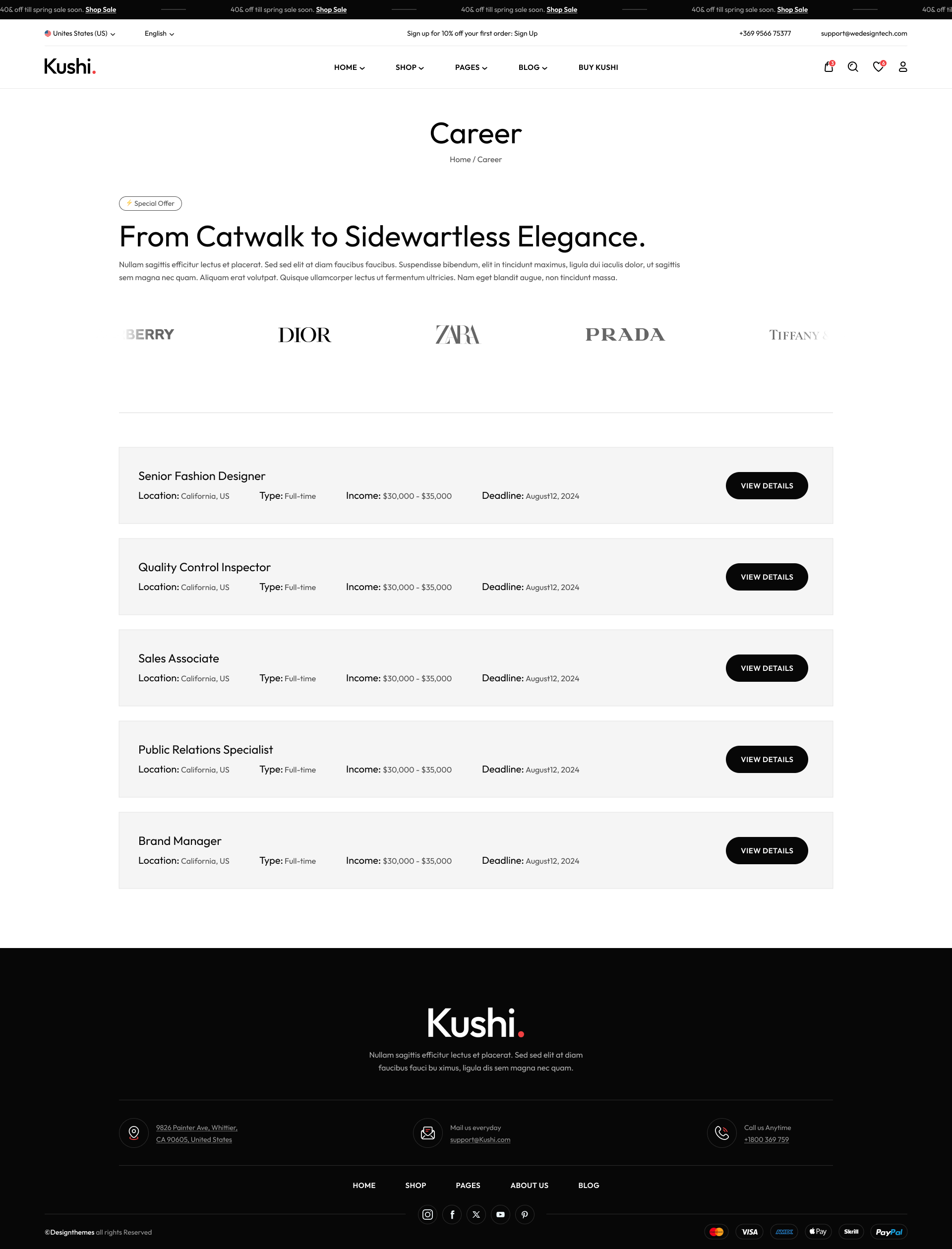 Kushi - Multipurpose eCommerce Figma Template by BuddhaThemes | ThemeForest