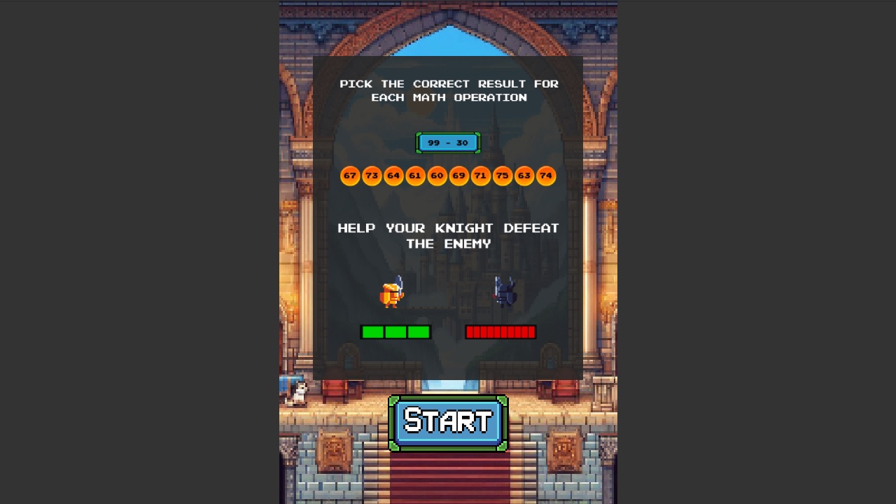 Knight Math - Math Educational Game by raizensoft | CodeCanyon