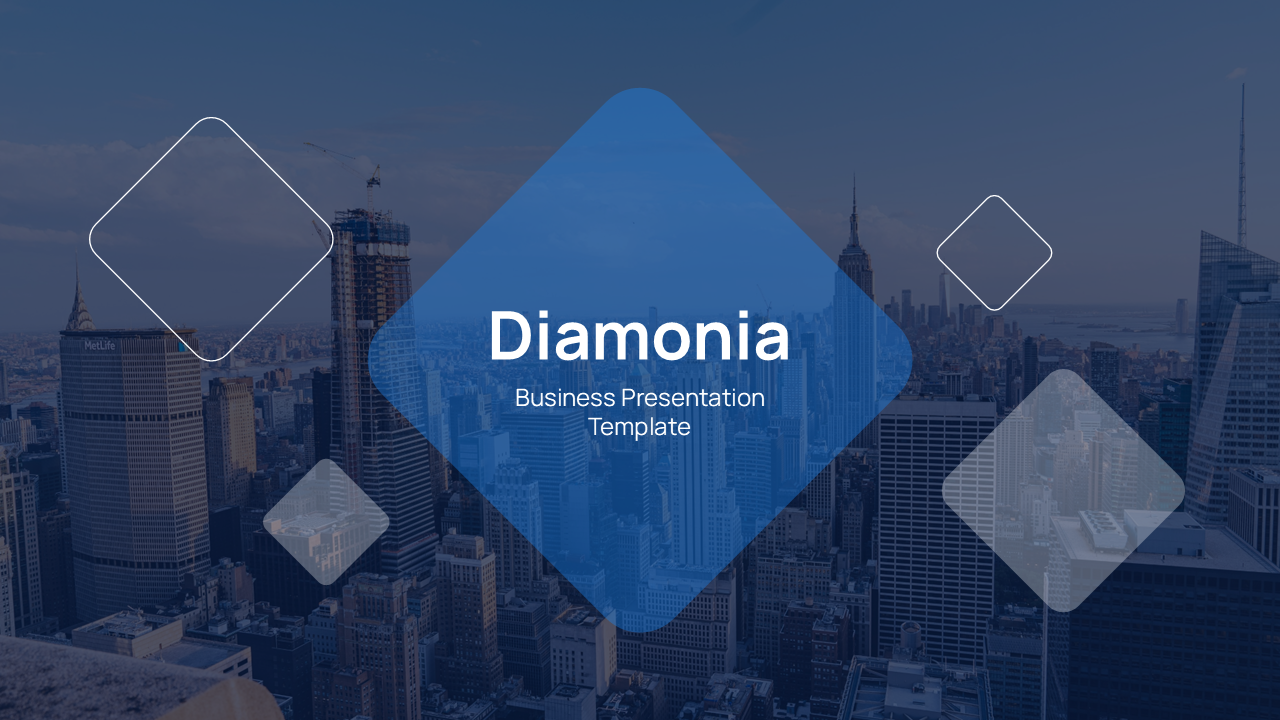 Diamonia - Business Presentation Template, Presentation Templates ...