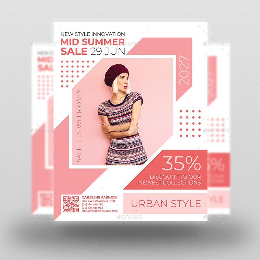 Fashion Flyer Template Vol.5, Print Templates | GraphicRiver