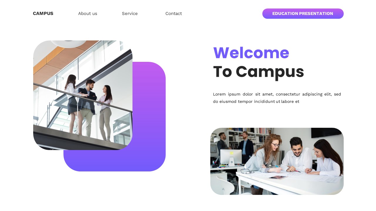 Campus - Education Powerpoint Templates, Presentation Templates ...