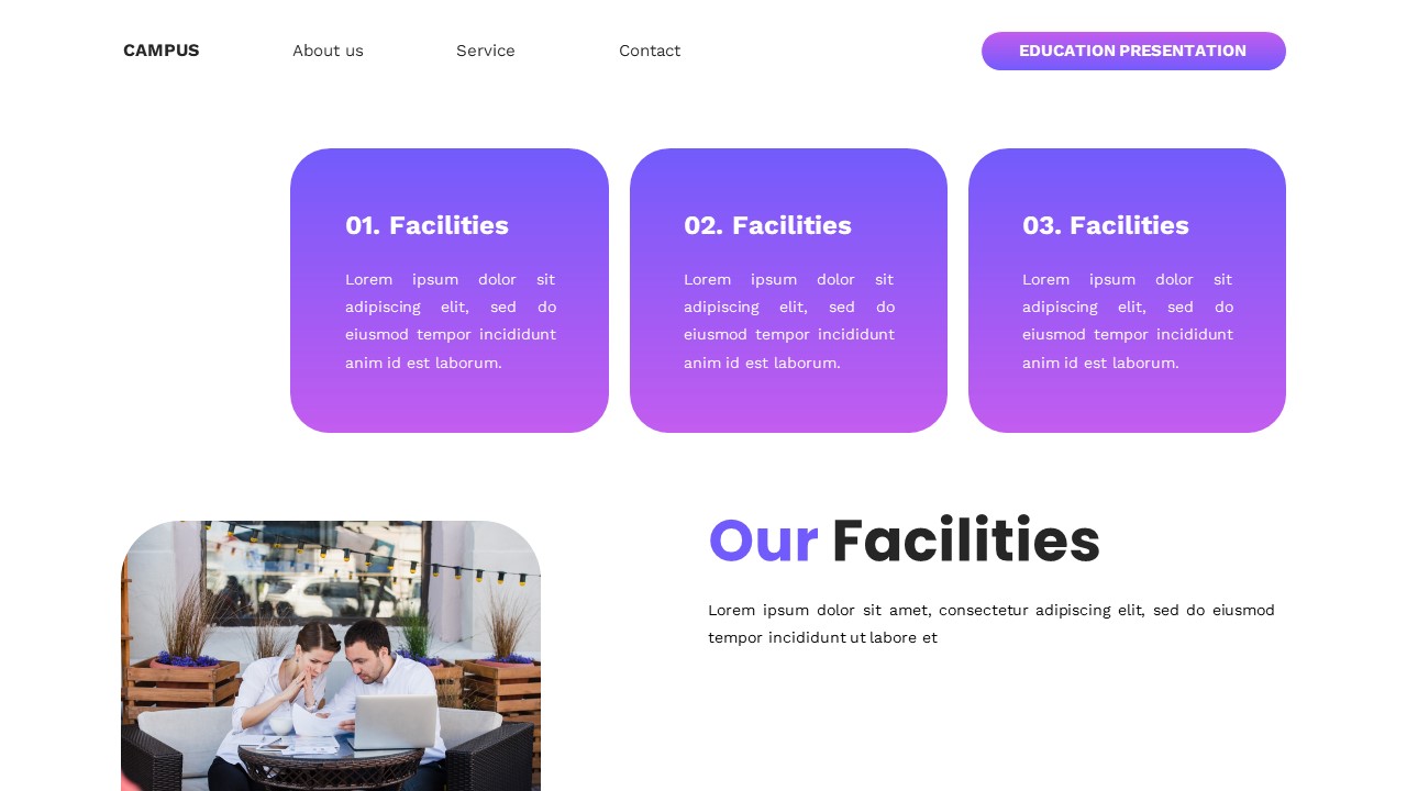 Campus - Education Powerpoint Templates, Presentation Templates ...