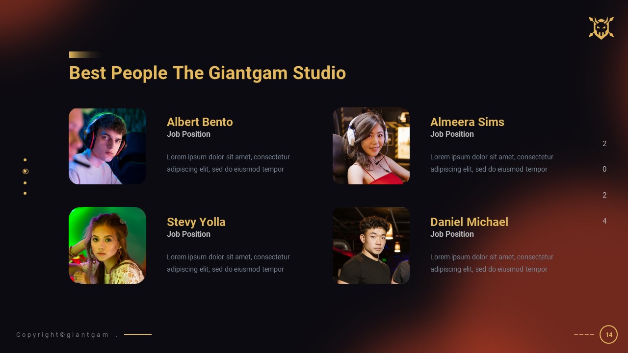 Giantgam - Game Presentation Template, Presentation Templates ...
