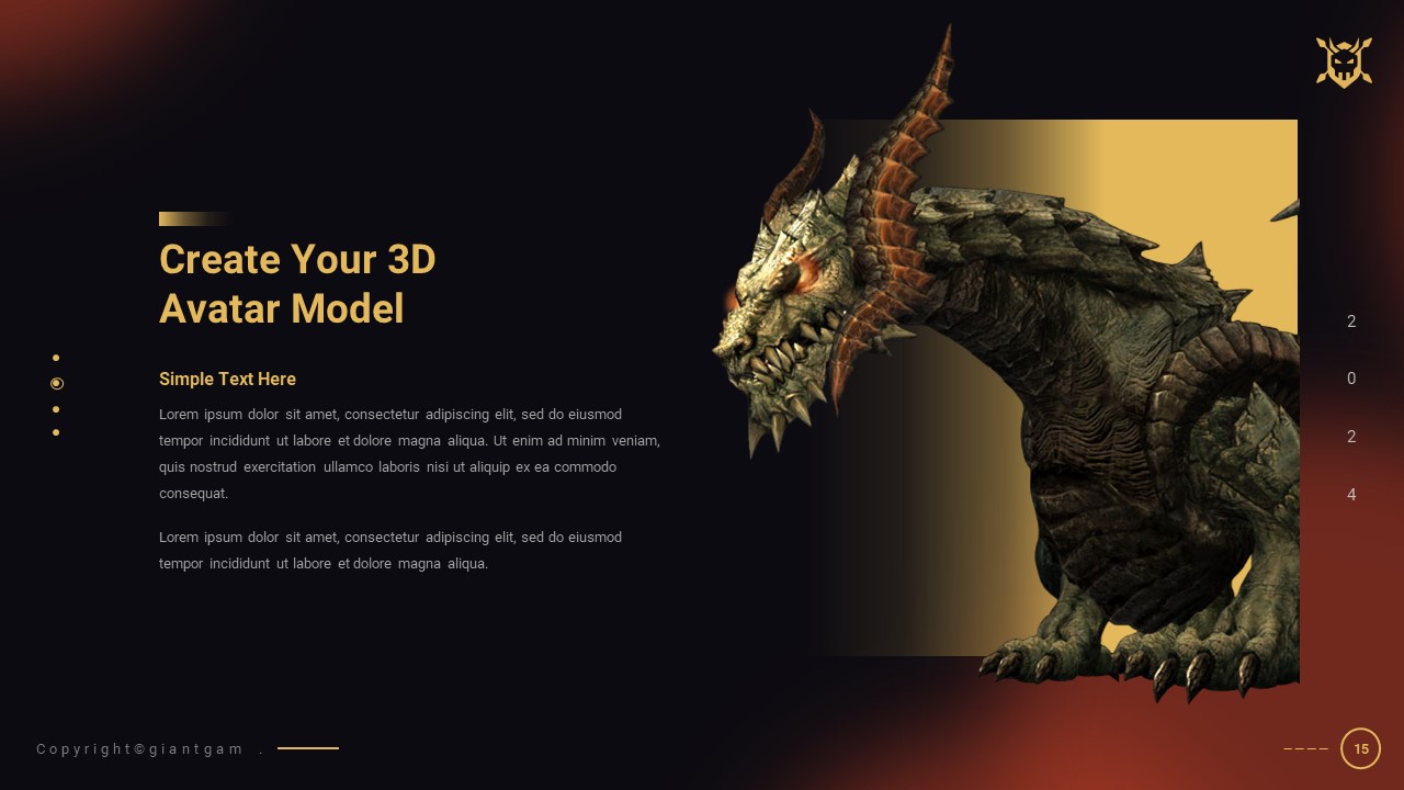 Giantgam - Game Presentation Template, Presentation Templates ...