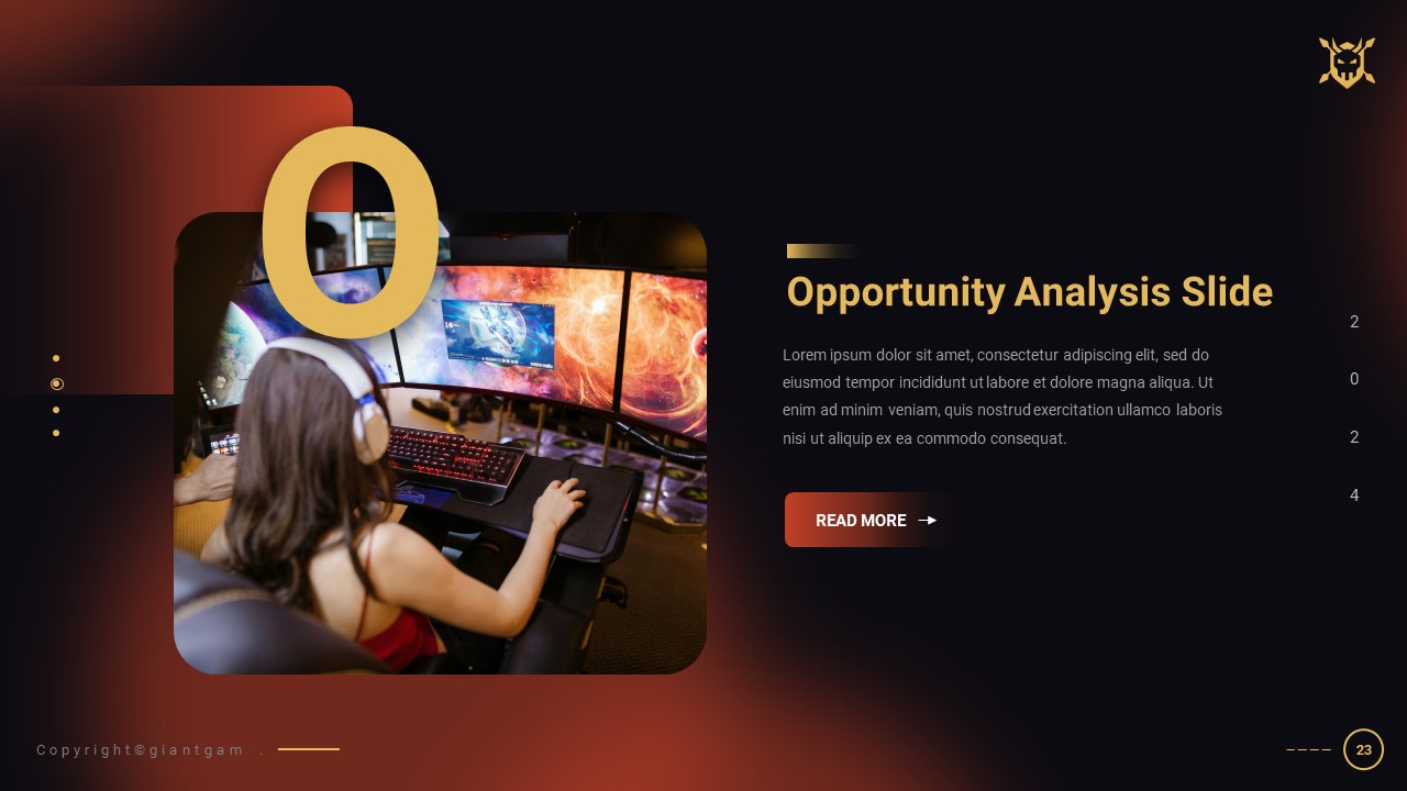 Giantgam - Game Presentation Template, Presentation Templates ...