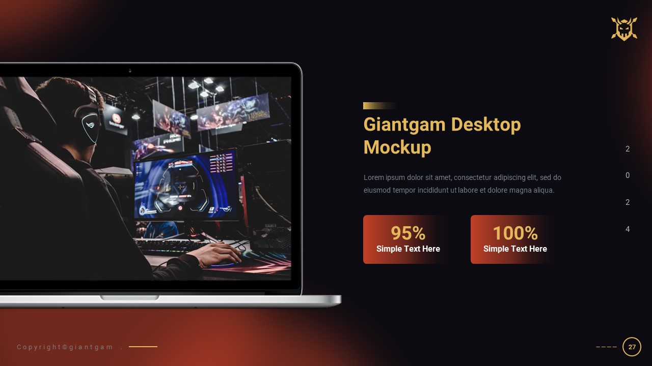 Giantgam - Game Presentation Template, Presentation Templates ...