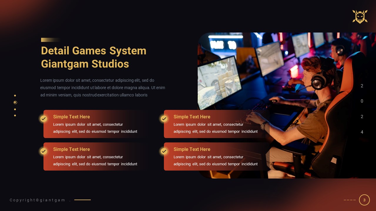 Giantgam - Game Presentation Template, Presentation Templates ...