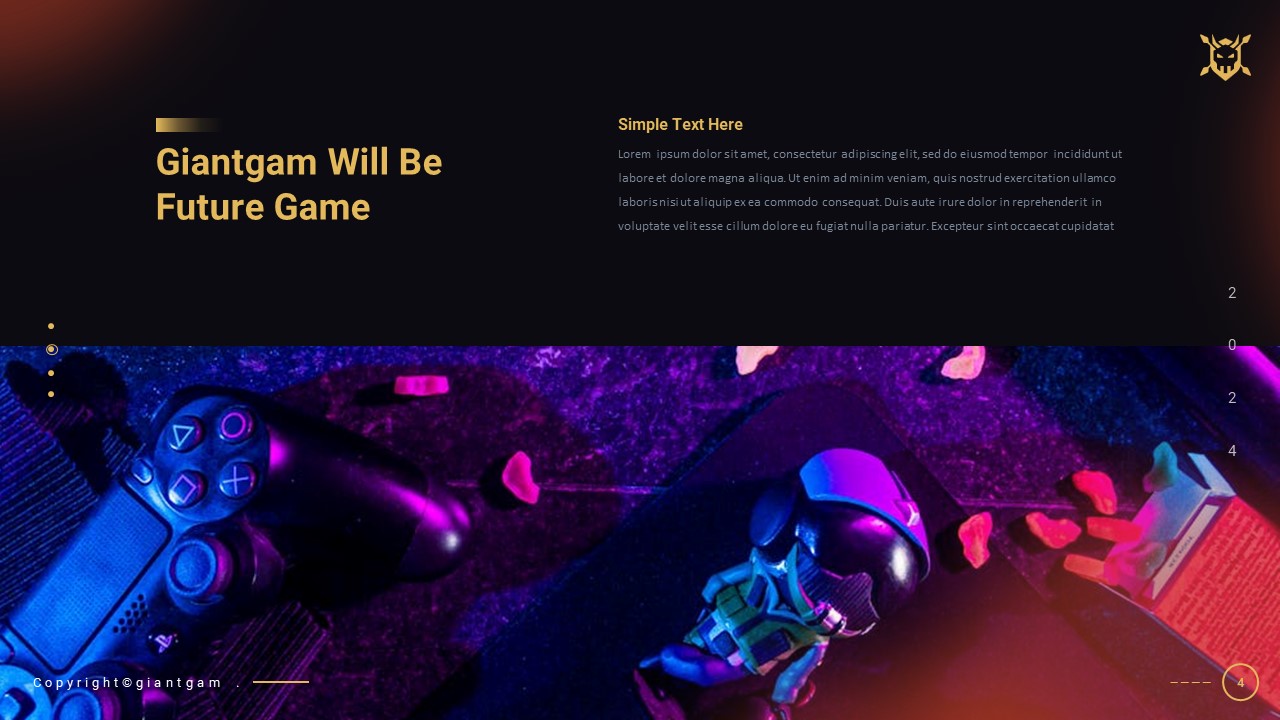 Giantgam - Game Presentation Template, Presentation Templates ...