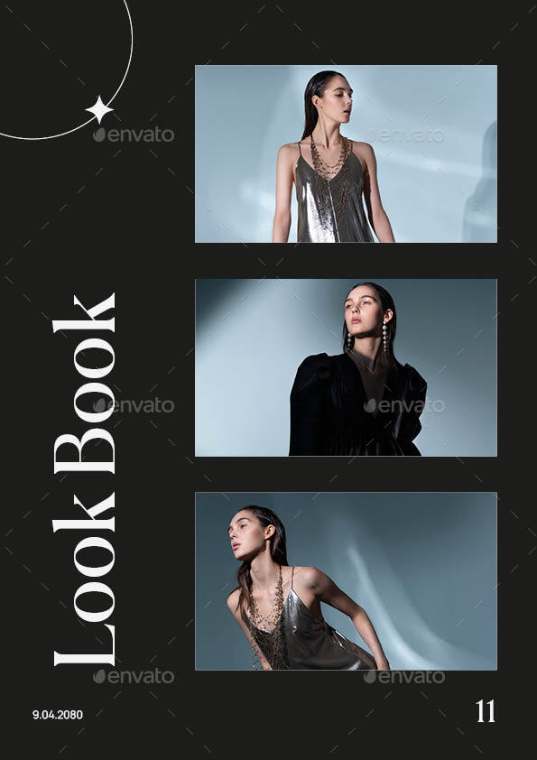 Black White Creative Fashion Magazine, Print Templates | GraphicRiver