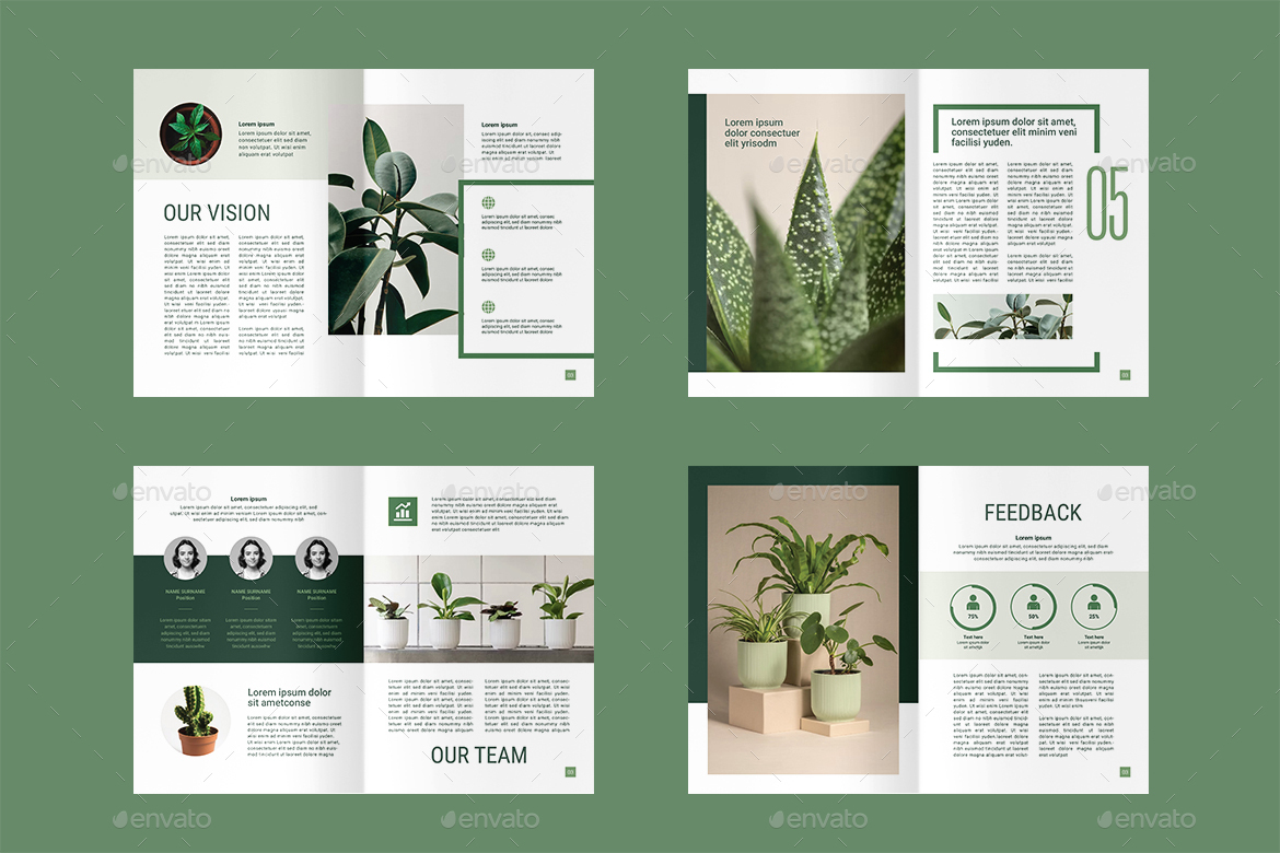 Company Profile, Print Templates | GraphicRiver