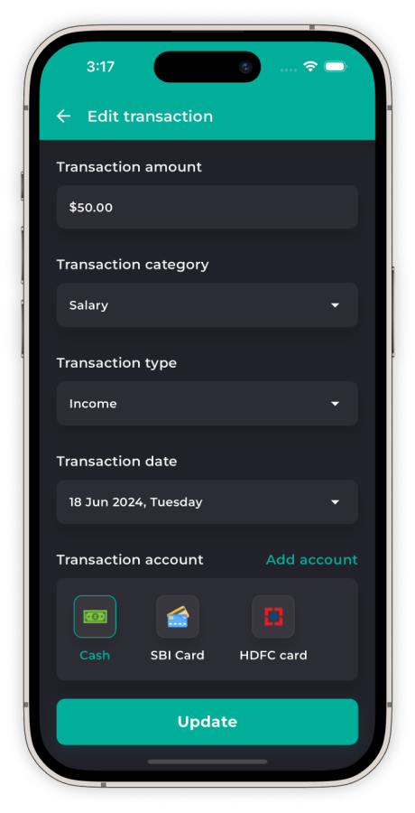 Money Management App Template in Flutter | Finance App Template in Flutter | MoneyTracker by ...