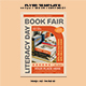 Book Fair Flyer, Print Templates | GraphicRiver