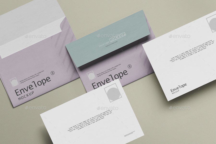 Envelope Mockup, Graphics | GraphicRiver