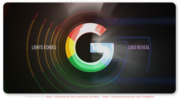 Lights Echoes Logo Reveal, After Effects Project Files | VideoHive