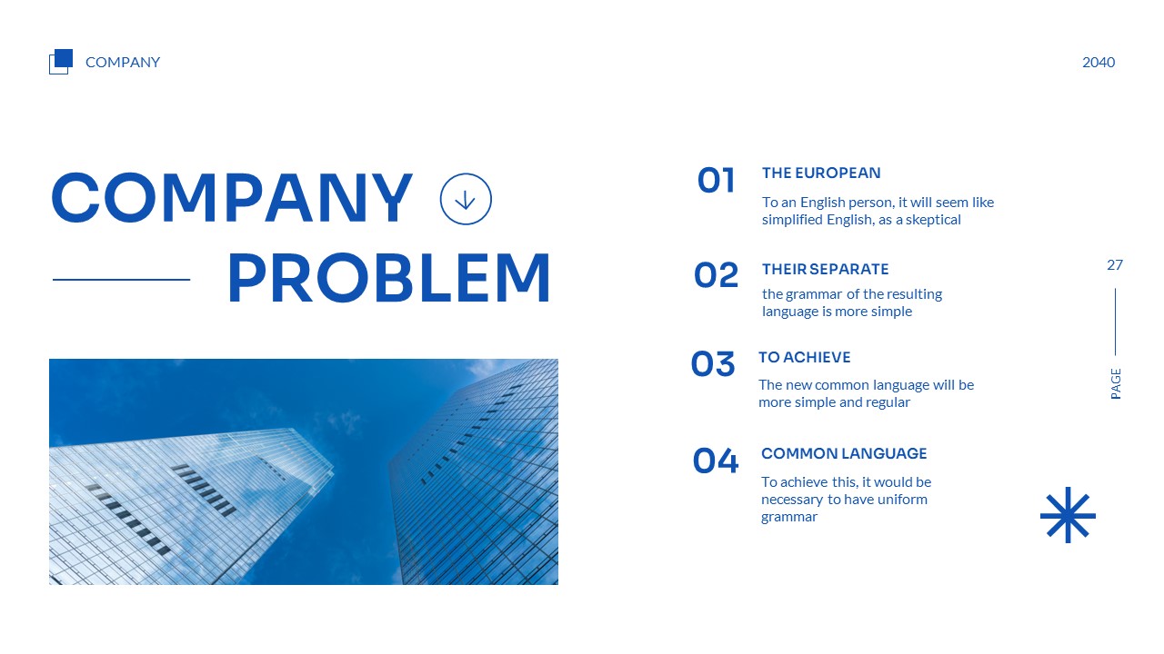 White Blue Modern Company Profile Powerpoint Presentation, Presentation ...
