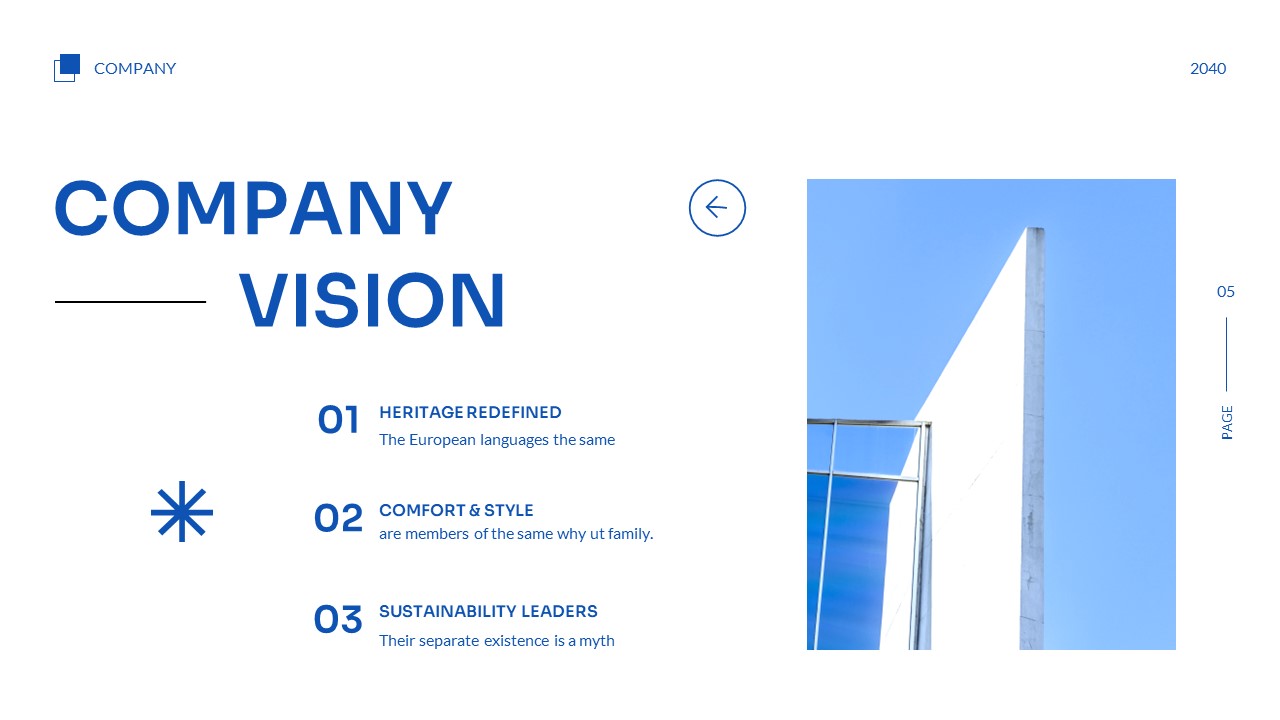White Blue Modern Company Profile Powerpoint Presentation, Presentation ...