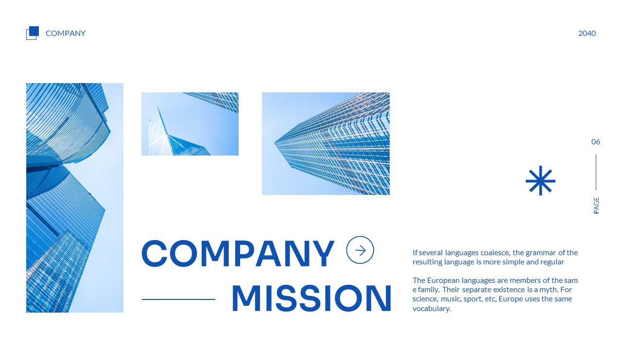 White Blue Modern Company Profile Powerpoint Presentation, Presentation ...