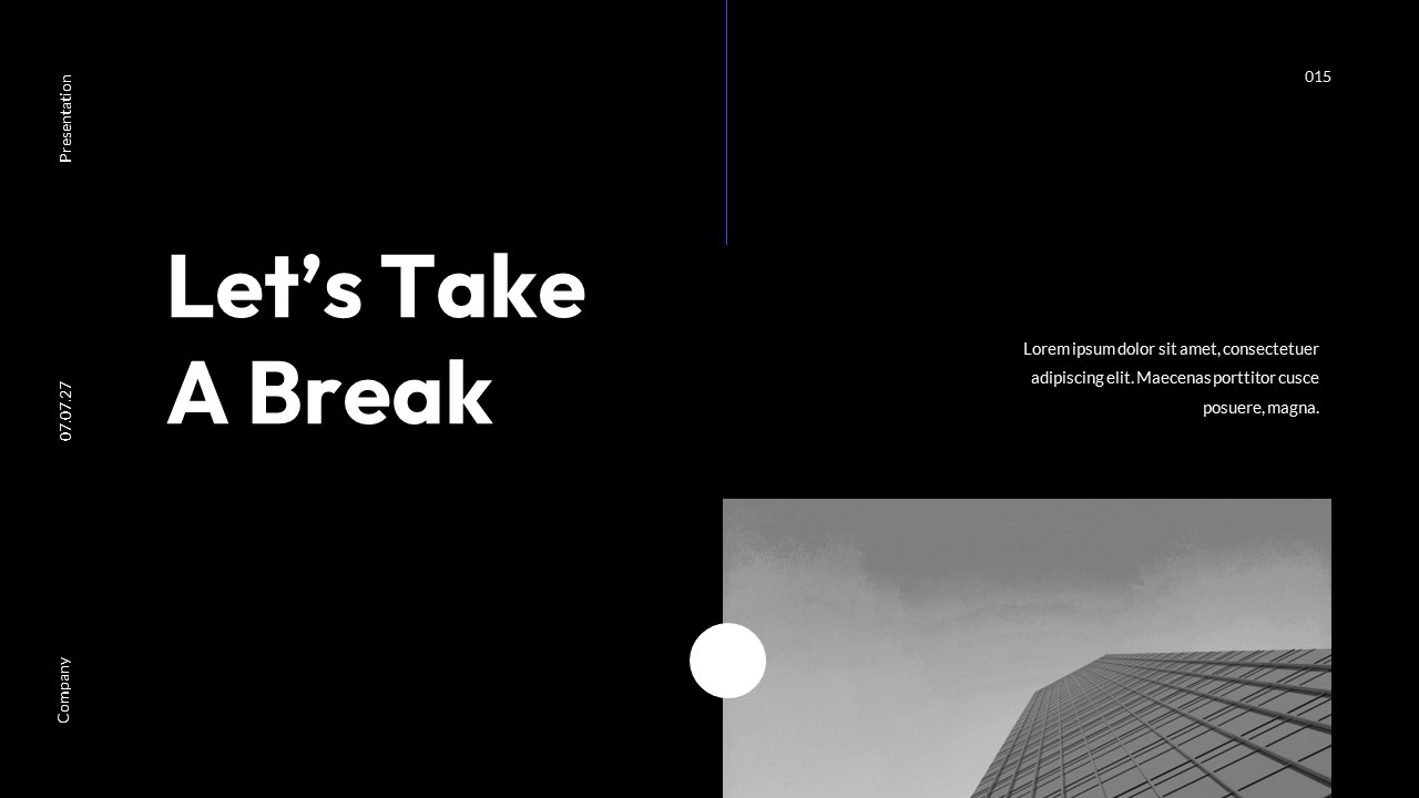 Black Blue Modern Annual Report Powerpoint Presentation, Presentation ...