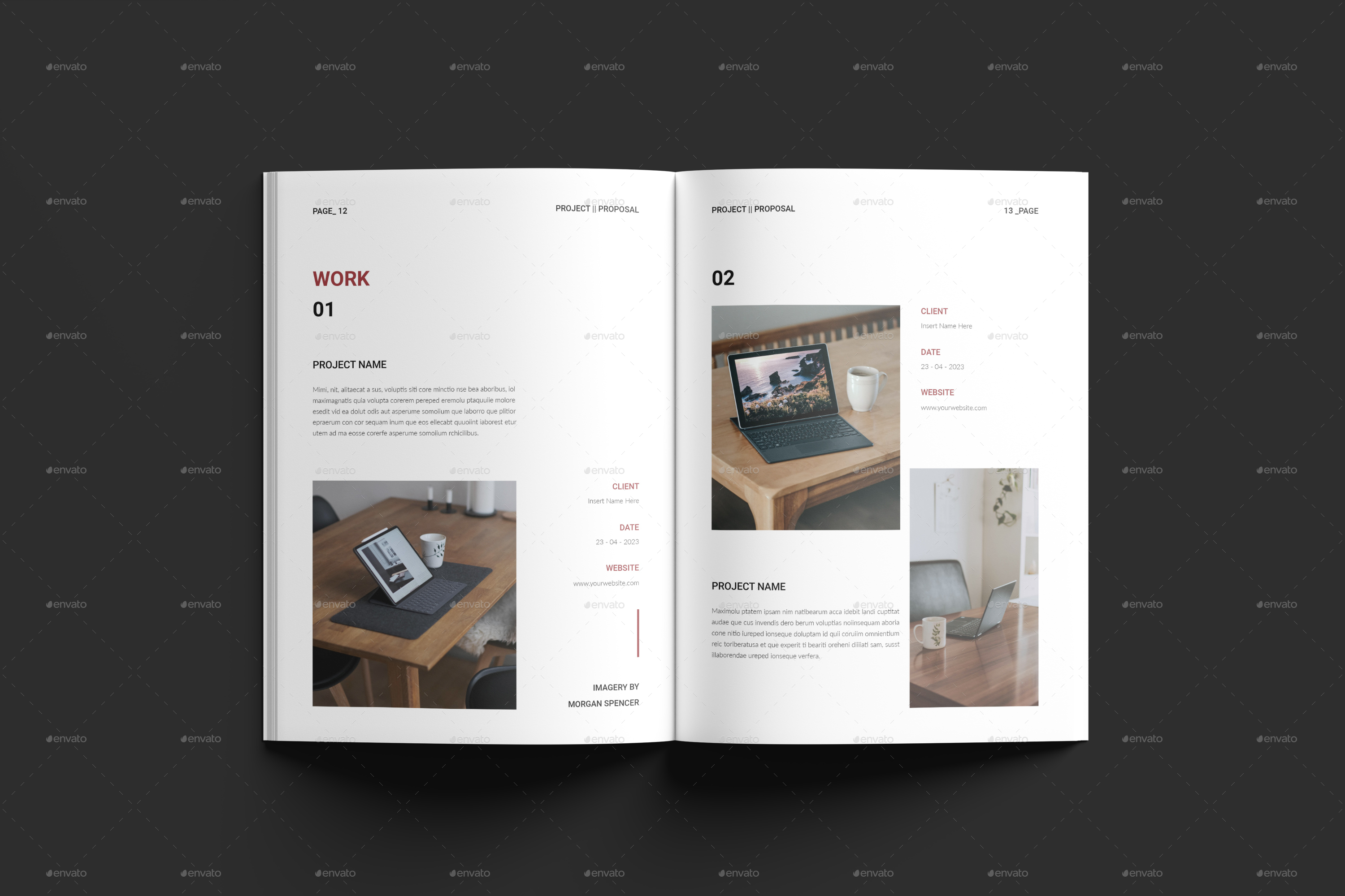Project Proposal Template, Print Templates | GraphicRiver