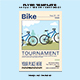 Bike Tournament Flyer, Print Templates | GraphicRiver