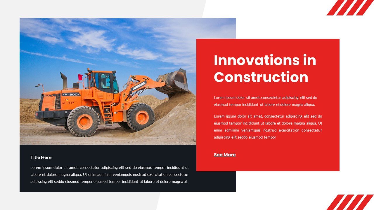 Buildconst - Construction & Building PowerPoint Template, Presentation ...