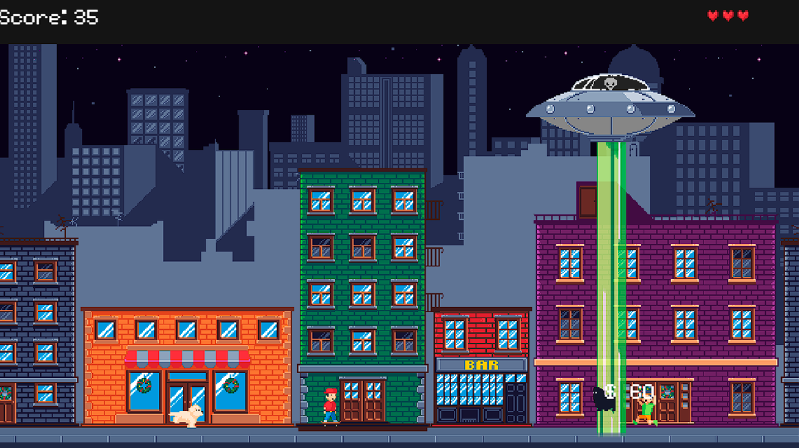 UFO Attack - Template for Construct 3 by AvidGame | CodeCanyon