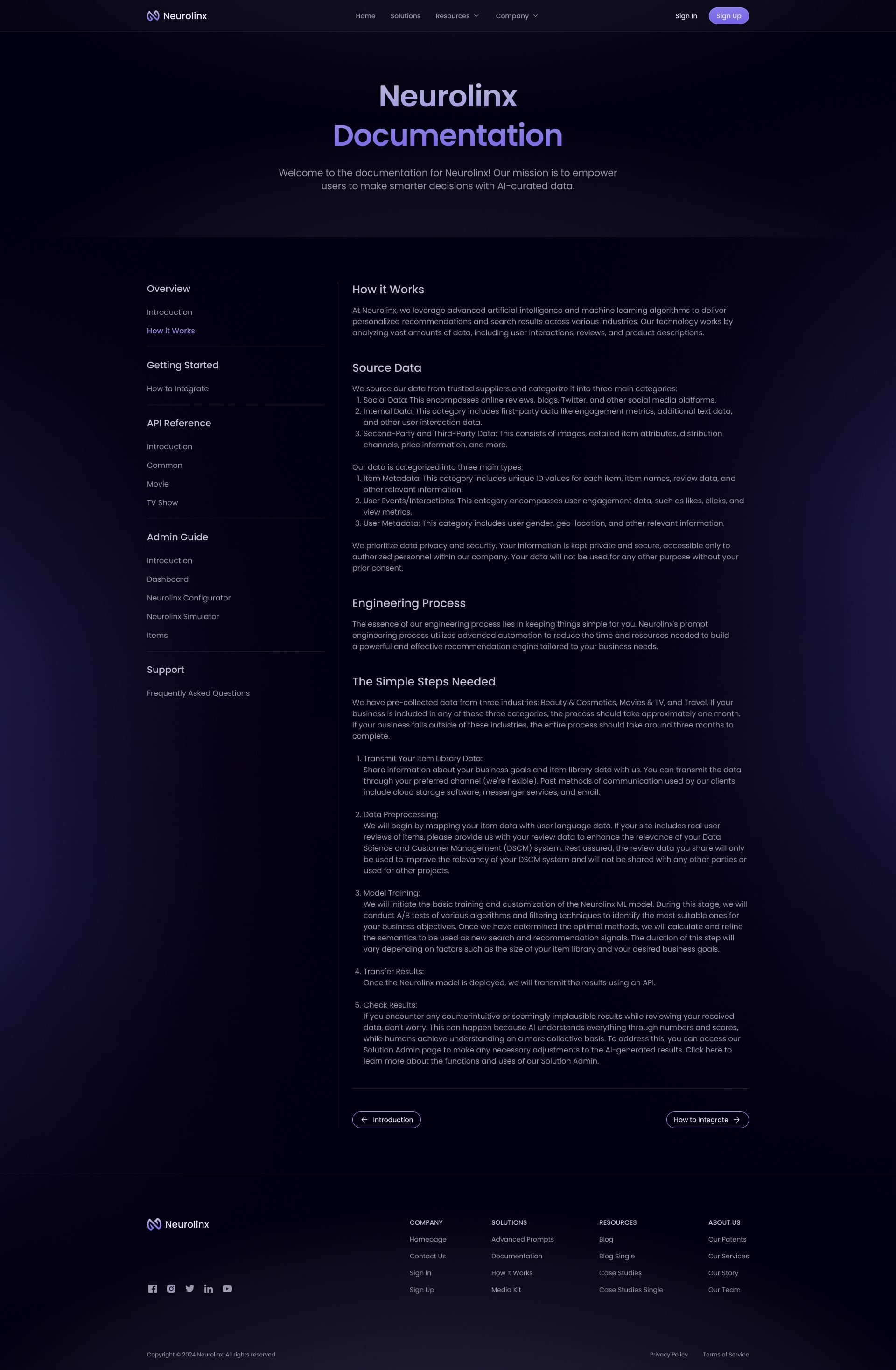 Neurolinx - AI Deep Search Technology Startup & Agency Figma Template by DiverseKit