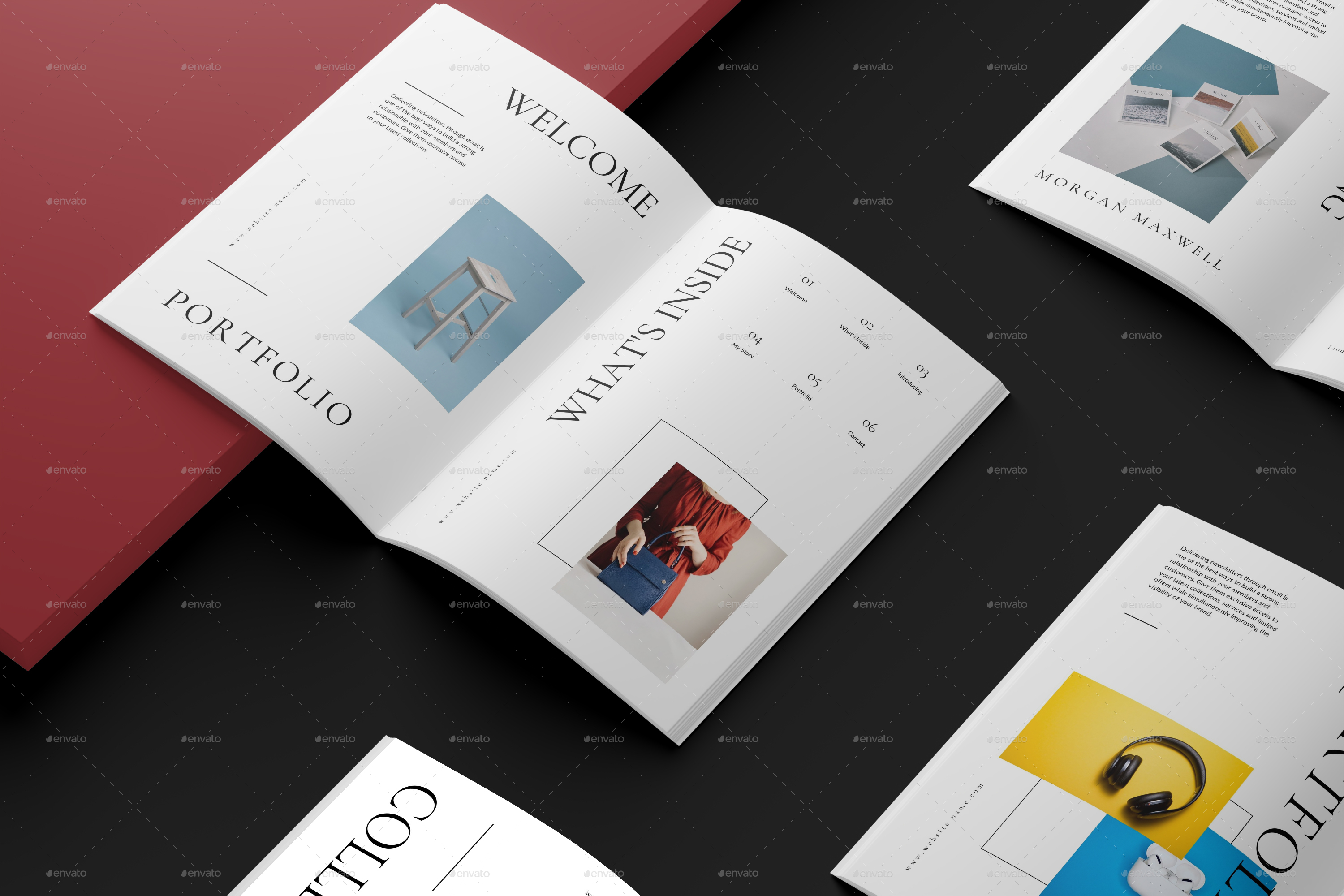 Product Design Portfolio, Print Templates | GraphicRiver