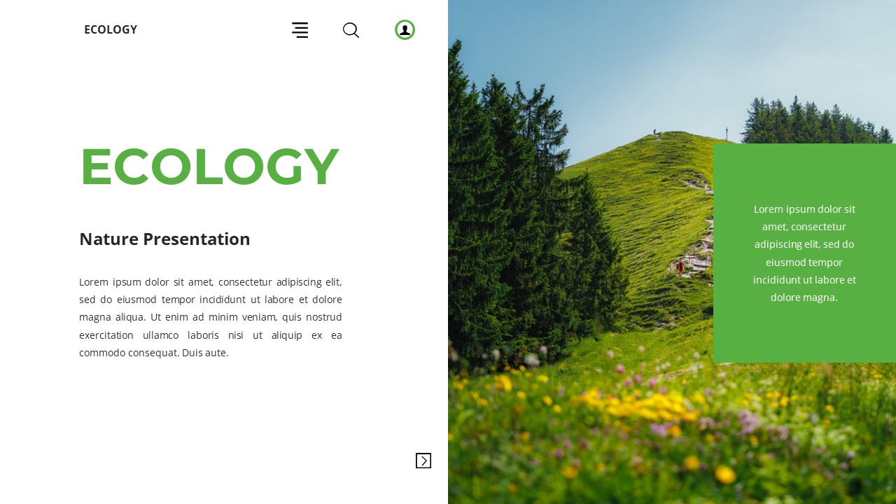 Ecology - Nature Google Slide Templates, Presentation Templates ...