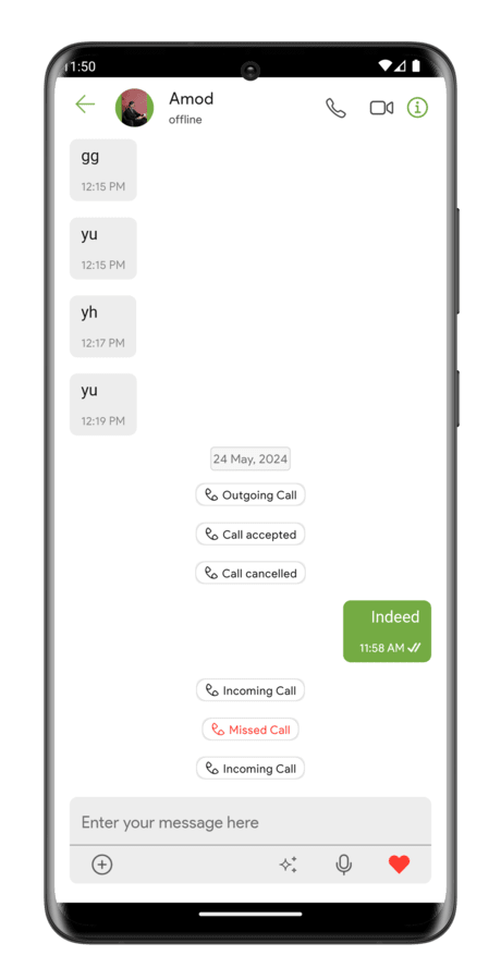 Chatify - Mordern Chat and Video Call Messaging Flutter App Powered by CometChat by ...