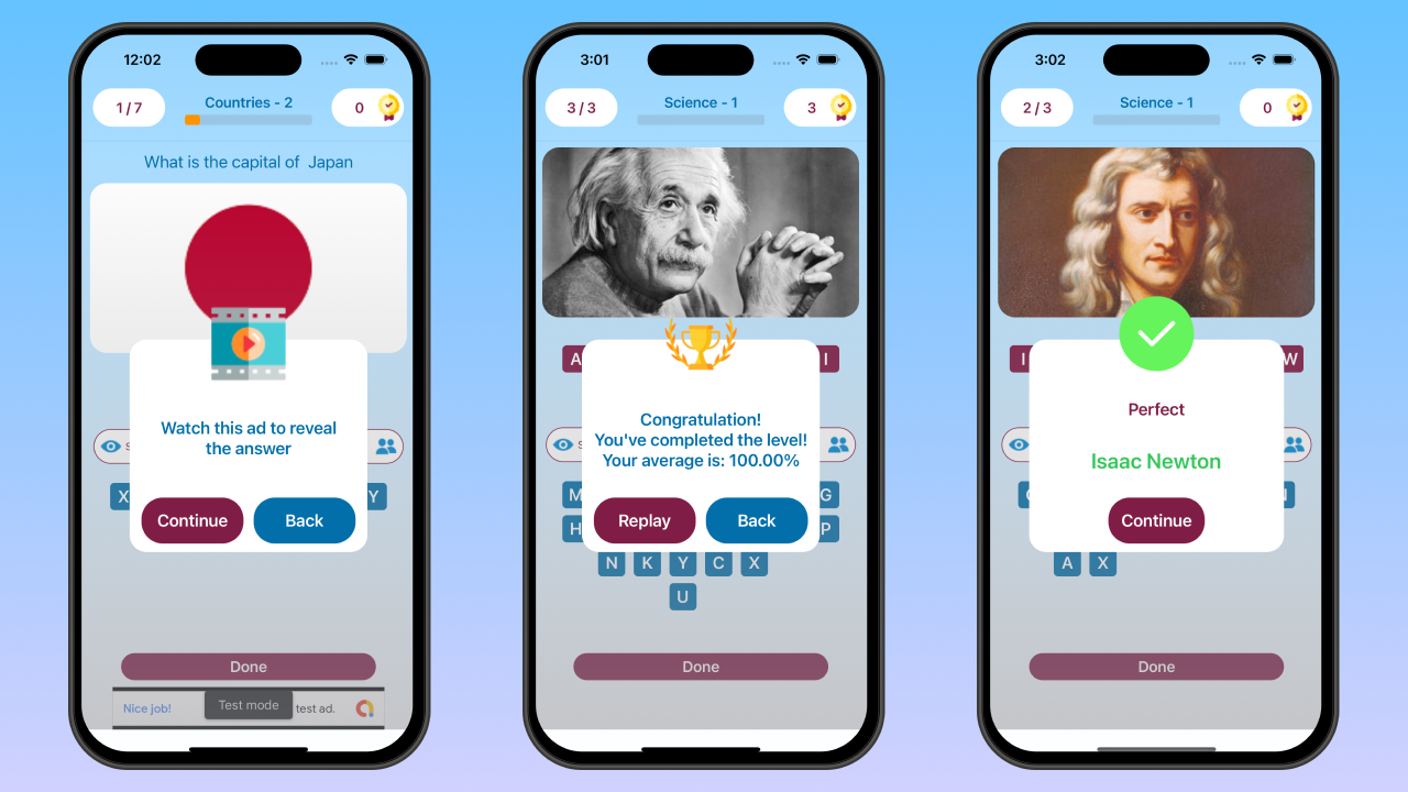 Online Word Quiz + Image Guess + Sound Guess Puzzle Game for iOS by ...