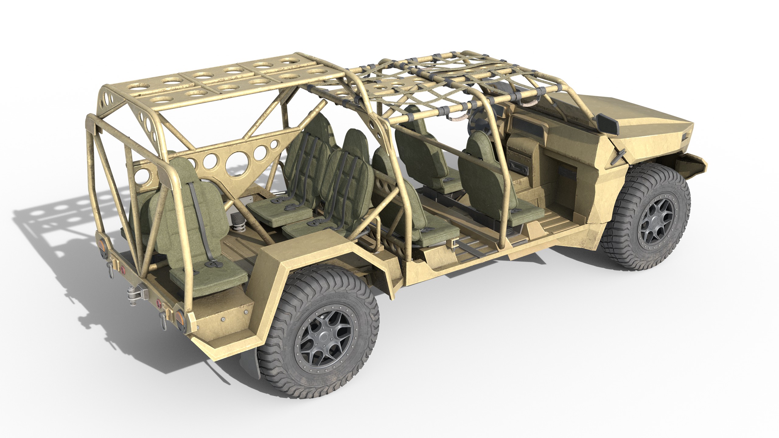 Chevy Colorado ZR2 military ISV V2 by TurboCG | 3DOcean